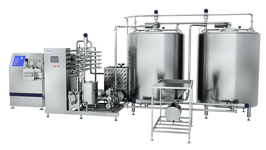 HTST system for ice cream production | Teknoice